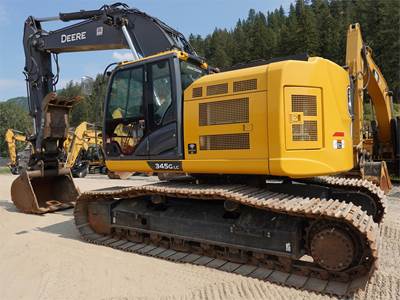 2022 John Deere 345G LC Excavator For Sale, 660 Hours | Chase, BC ...