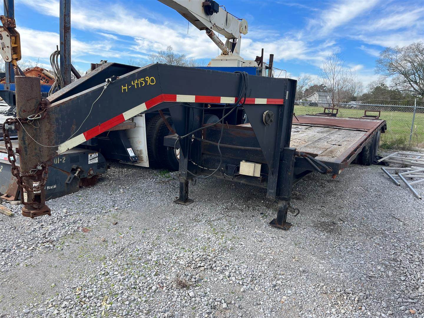 2001 THIBS 38FT GOOSENECK FLATBED TRAILER For Sale | Livingston, LA ...