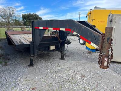 2001 THIBS 38FT GOOSENECK FLATBED TRAILER For Sale | Livingston, LA ...