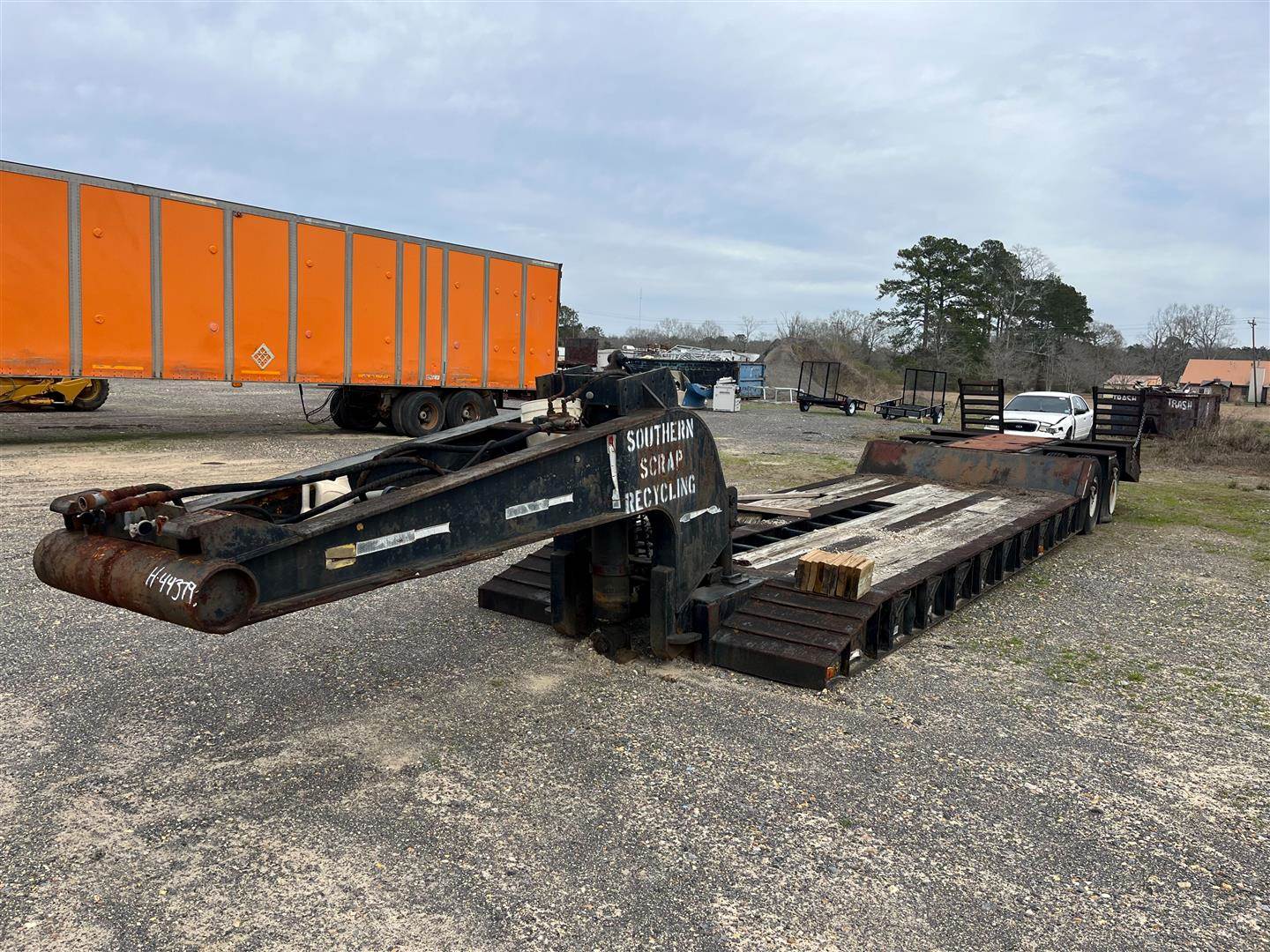 1974 NA-BURS 44FT LOW BOY WITH DOVE TAIL | NO TITLE For Sale ...