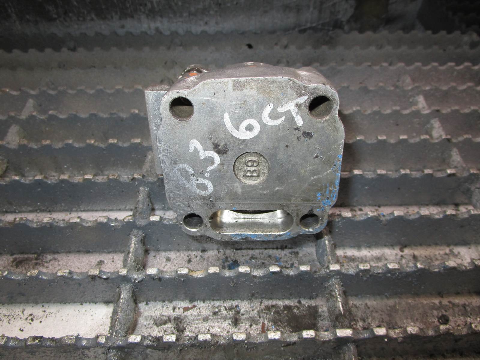 (GOOD USED) Cummins Diesel Engine Compressor Unloading Valve Body Part ...