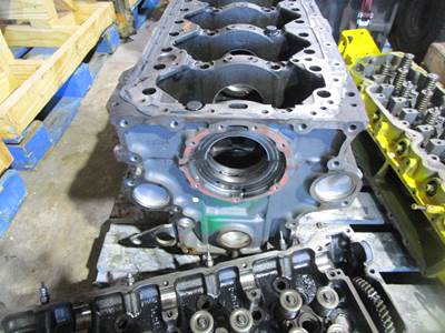 2008 Mitsubishi Fuso 4M50 Diesel Engine Cylinder Block OEM Part 7626N ...