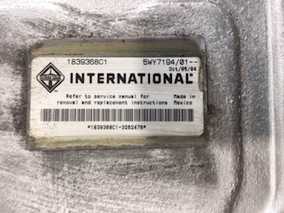 International DT466E Diesel Engine With EGR Computer ECM ECU 1844375C2 ...