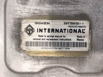 International DT466E Diesel Engine With EGR Computer ECM ECU 1844375C2 ...