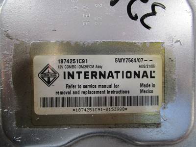2006 International DT466 EGR Engine Control Module (ECM) with Wire ...