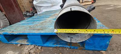 (GOOD USED) Mack MR690S Diesel Truck 6"Inch Air Intake Stack Pipe with ...