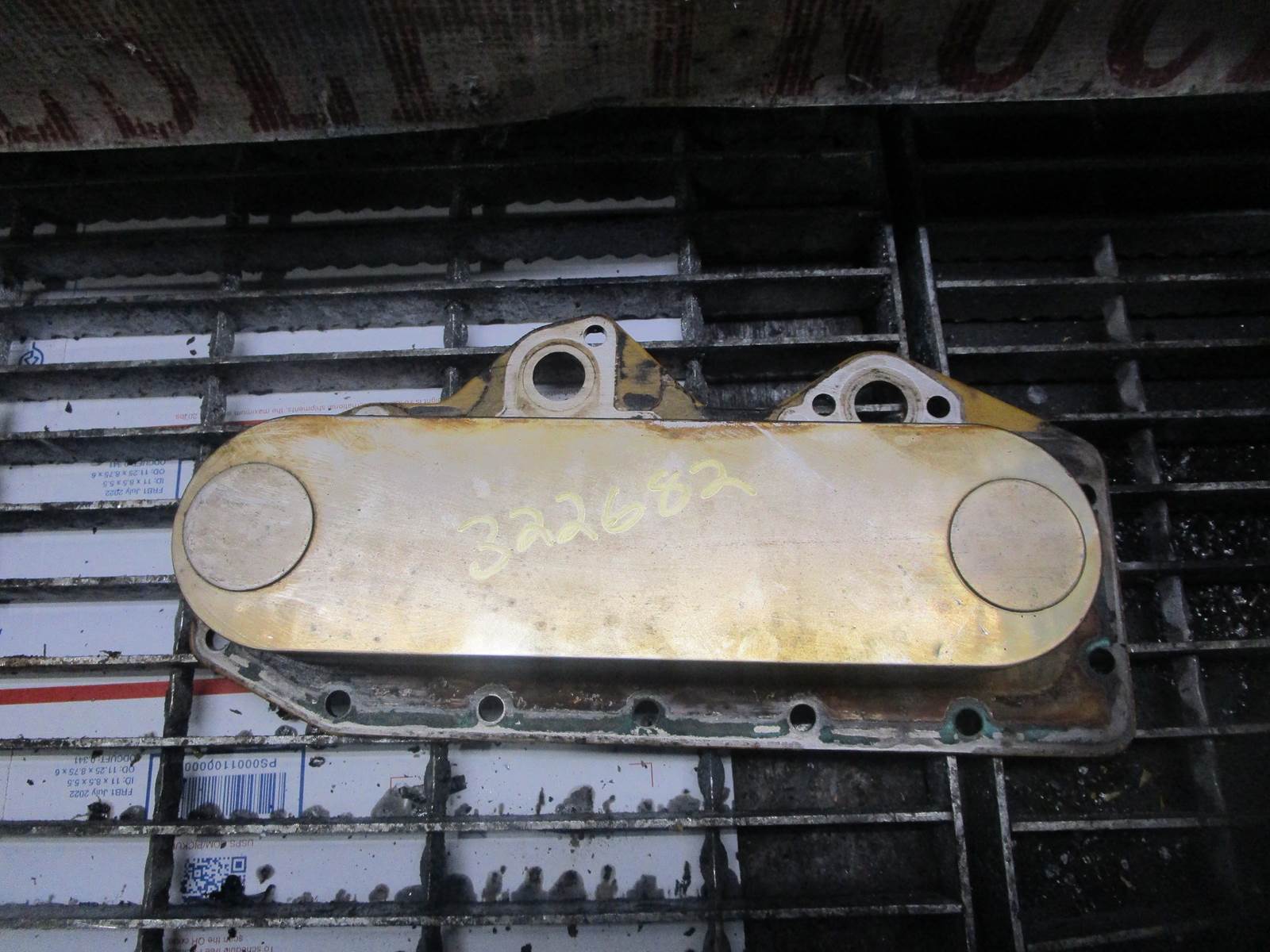 Genuine 2004 2005 2006 Cat C7 Diesel Engine Oil Cooler OEM Part For ...