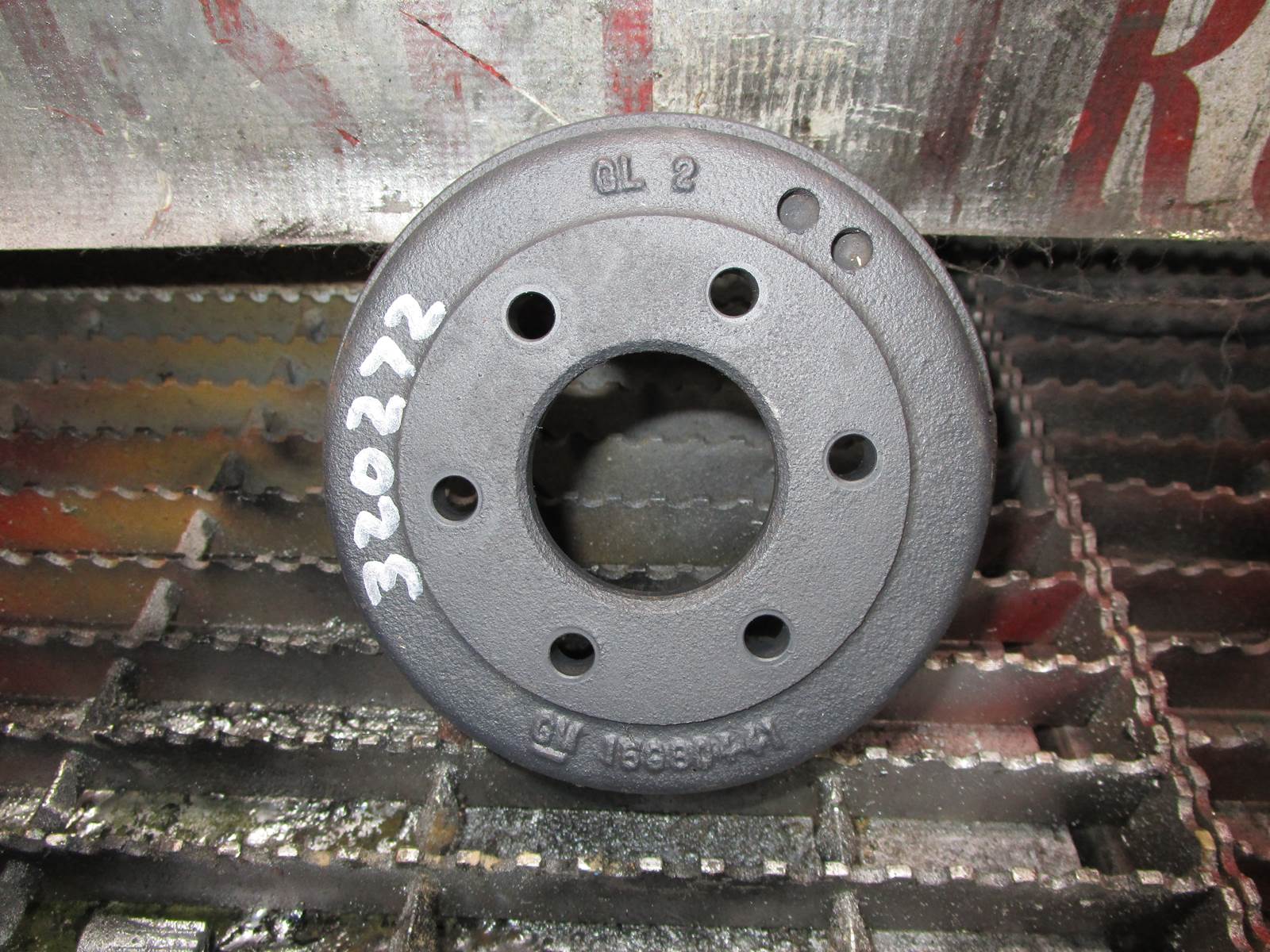 (GOOD USED) Caterpillar 3126 Diesel Engine Fan Pulley OEM-Part ...
