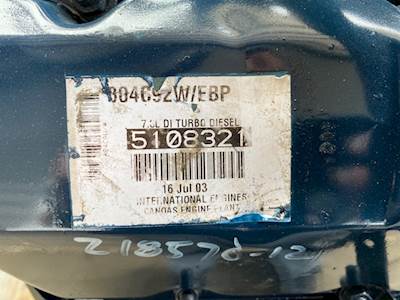 2003 International T444E Engine for 1998 1999 2000 2001 2002 2003 ...