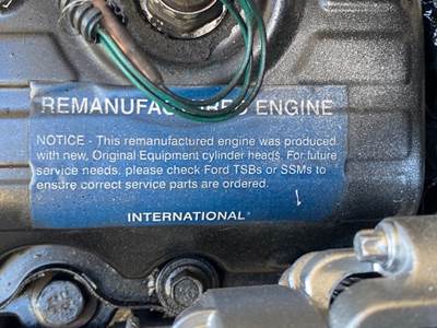 2004 2005 2006 International VT-365 Diesel Engine 6.0L V-8 6 ...
