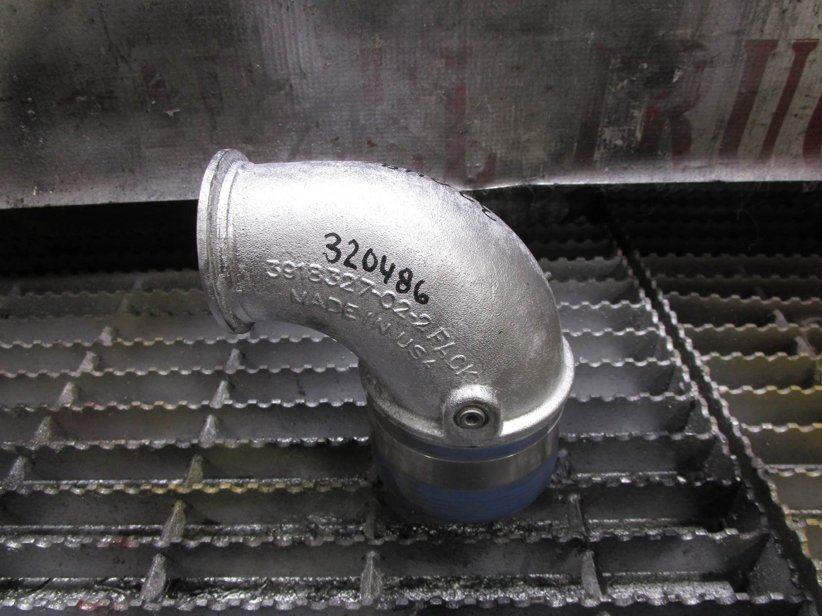 (GOOD USED) Cummins Diesel Engine Turbo Air Intake Transfer Elbow Tube ...