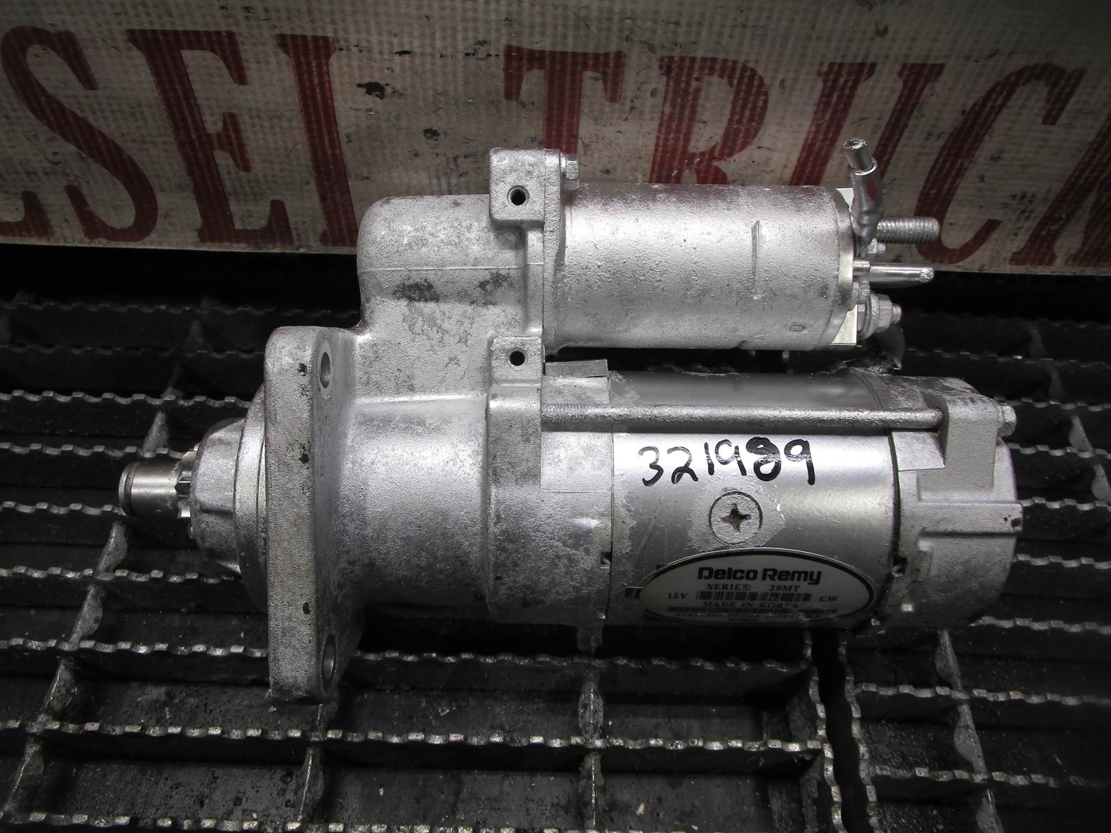 (GOOD USED) Diesel Engine, Delco Remy 29MT Starter 12v CW Part ...
