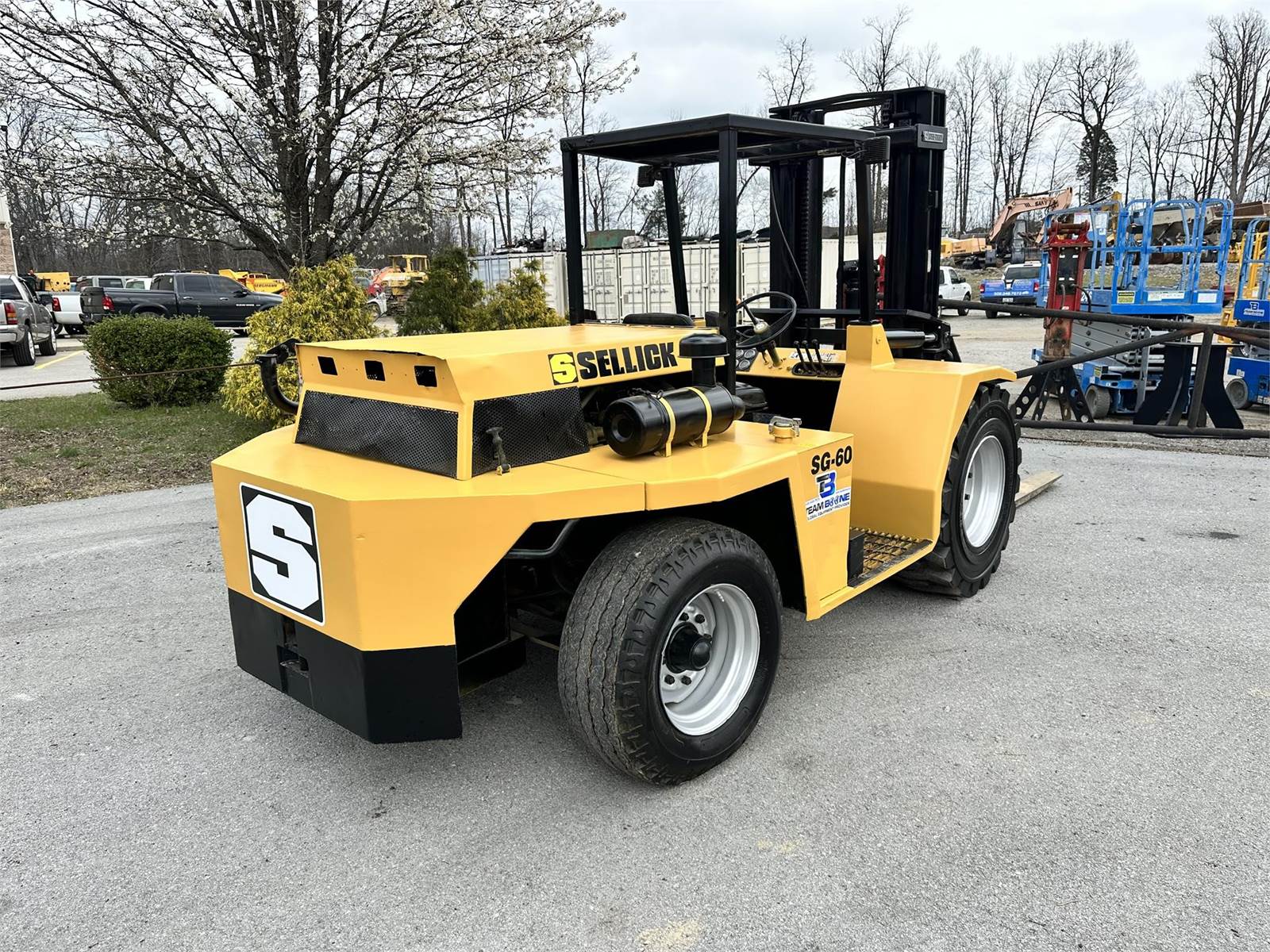1994 Sellick SG60 Rough Terrain Forklift For Sale, 6,026 Hours ...