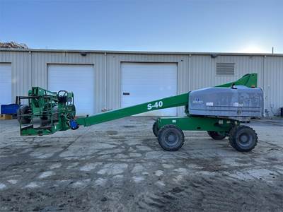 2015 Genie S40 Telescopic Boom Lift - 40ft Working Height, 500lb ...