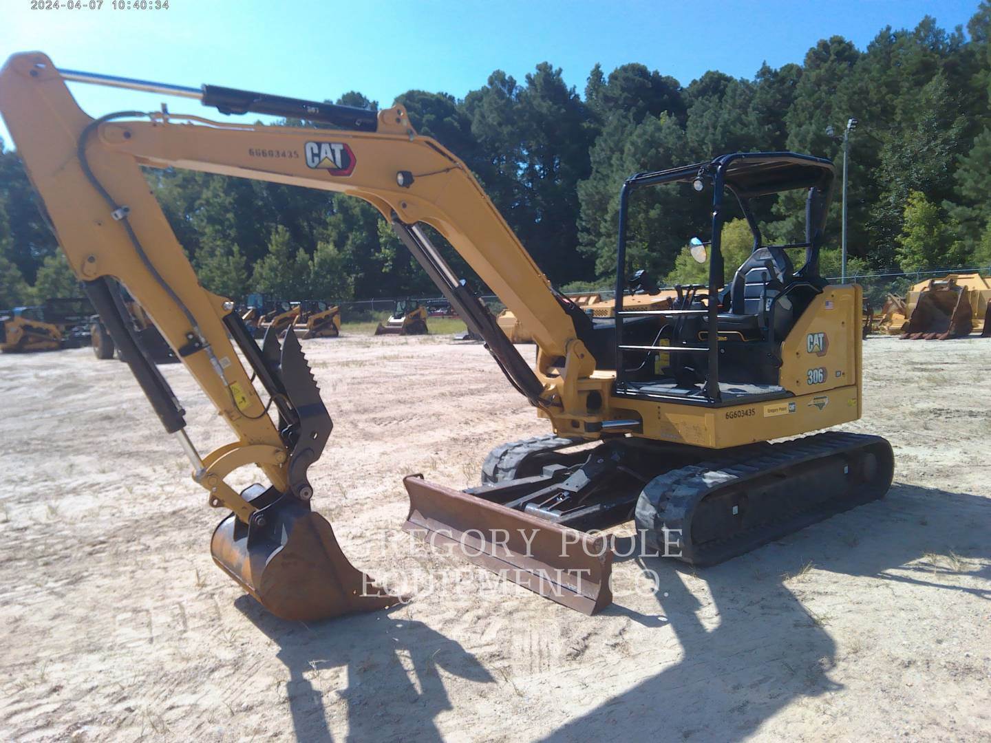 2021 Caterpillar 306 CR Mini Excavator For Sale, 1,014 Hours | Hope ...