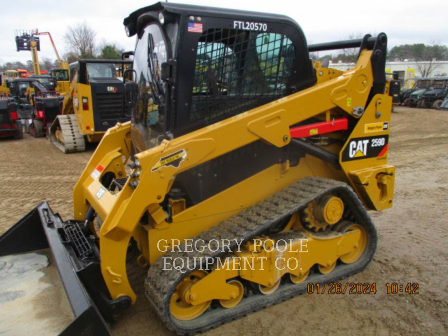 2019 Caterpillar 259D Track Skid Steer For Sale, 1,546 Hours | Raleigh ...