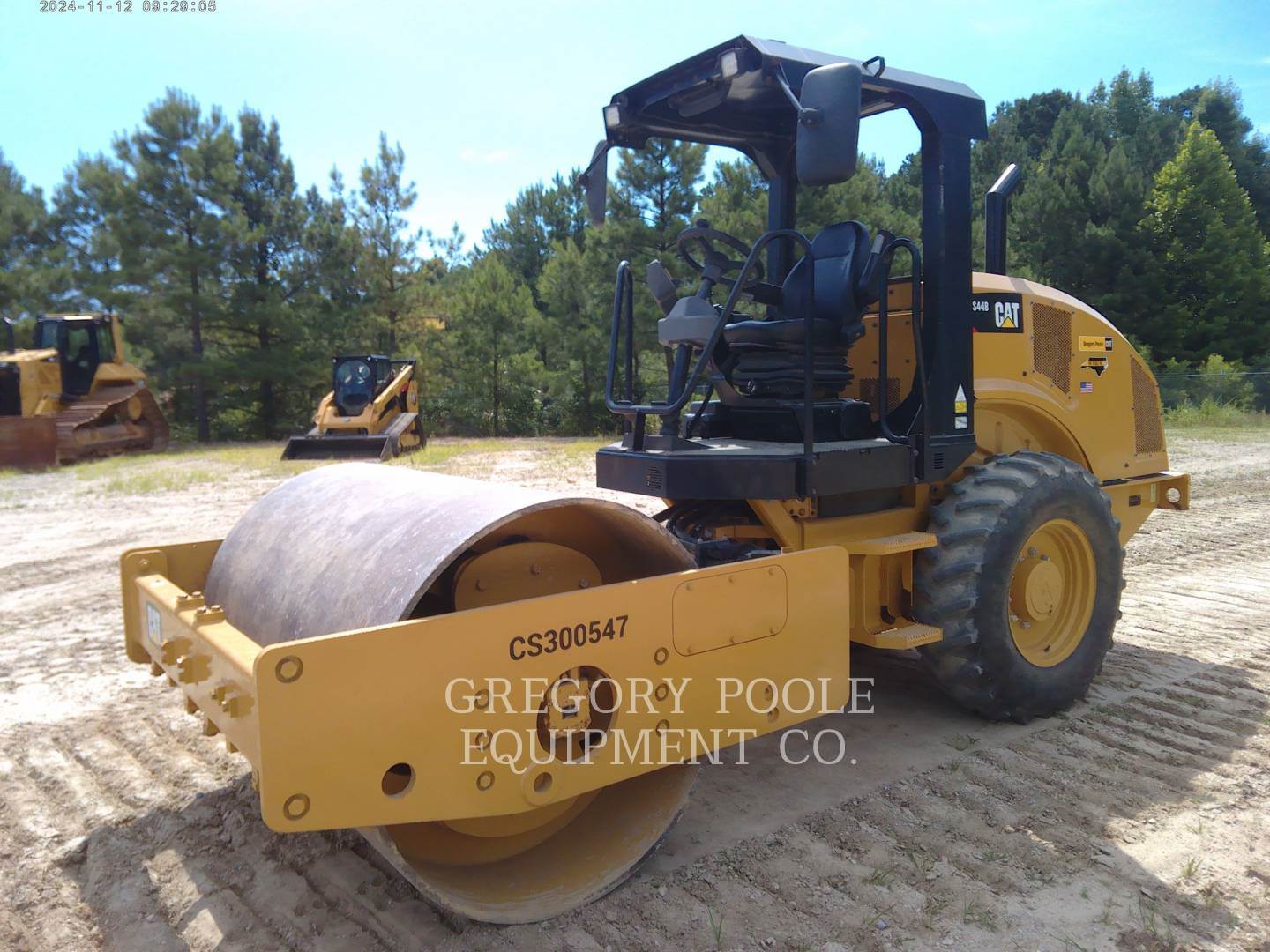 2018 Caterpillar CS44B Vibratory Soil Compactor For Sale, 1,017 Hours ...