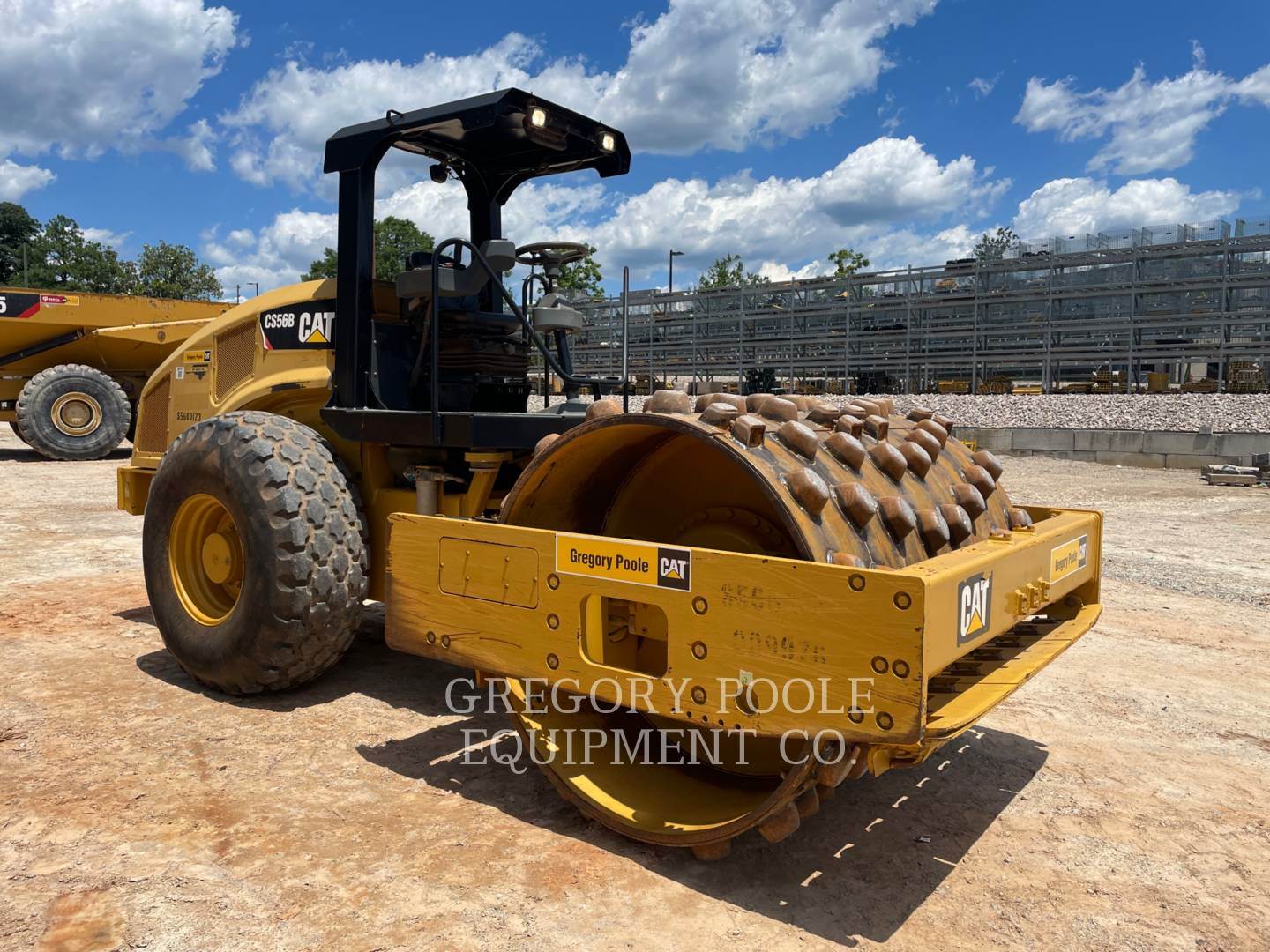 2015 Caterpillar CS56B Smooth Drum Roller Compactor For Sale, 2,753 ...