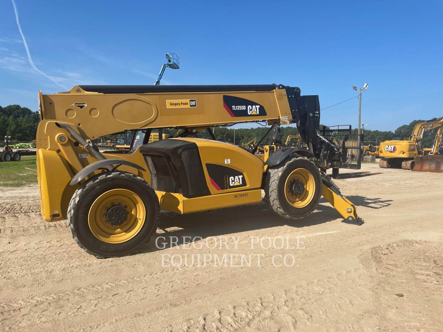 2018 Caterpillar TL1255D Telehandler For Sale, 1,990 Hours | Hope Mills ...