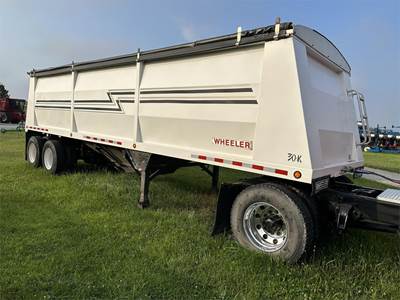 2006 WHEELER 30' HOPPER Steel Hopper / Grain Trailer - Spring For Sale ...
