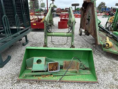 John Deere 148 Loader w/ 6' Quick Attach Bucket, Valve & Brackets ...
