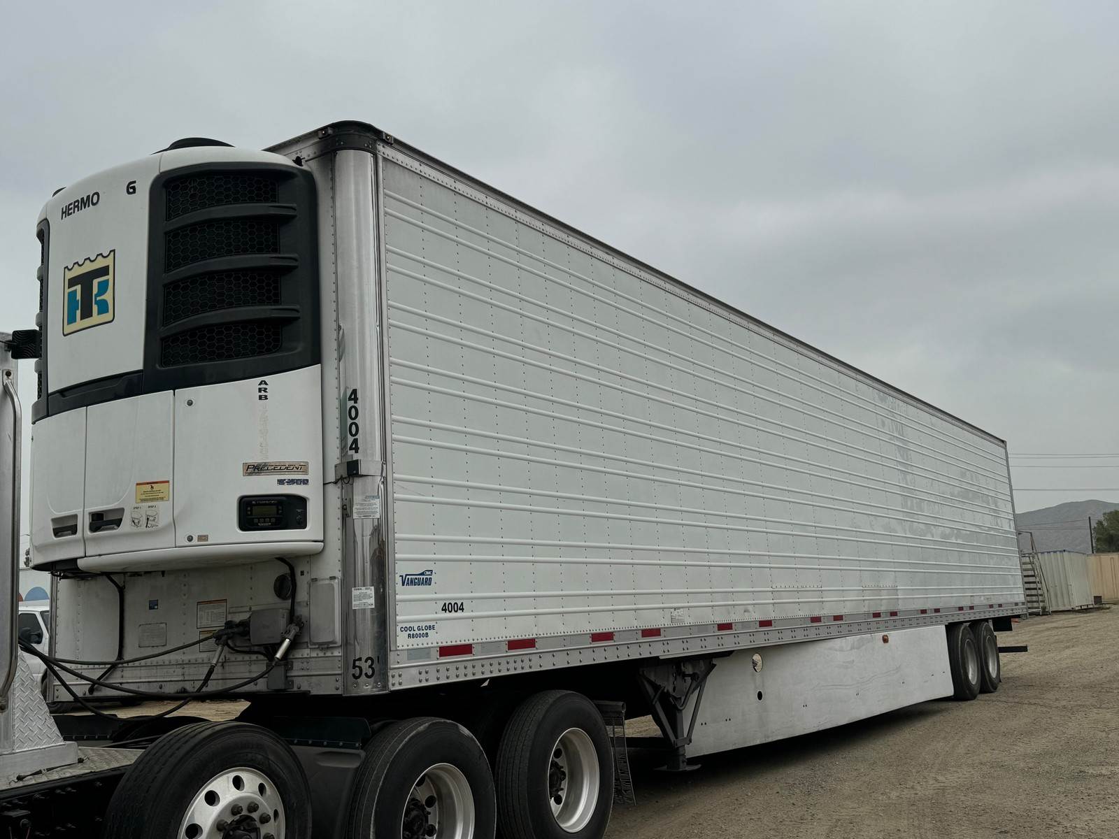 2017 Vanguard 53' Reefer Trailer w/ Thermo King For Sale, 13,290 Hours ...