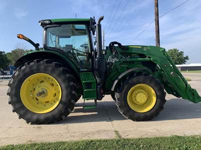 2021 John Deere 6195R Tractor For Sale, 612 Hours | Monticello, IA ...