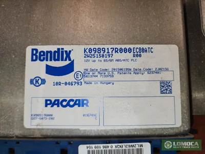 Bendix ABS Control Module for a 2016 Kenworth T880 For Sale | York, ON ...