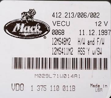 1998 Mack CH613 Engine Control Module (ECM) For Sale | York, ON, Canada ...