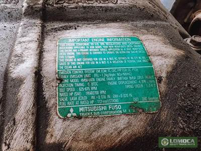 Mitsubishi 4M50-6AT8 Engine for a 2010 Mitsubishi FE85D For Sale | York ...