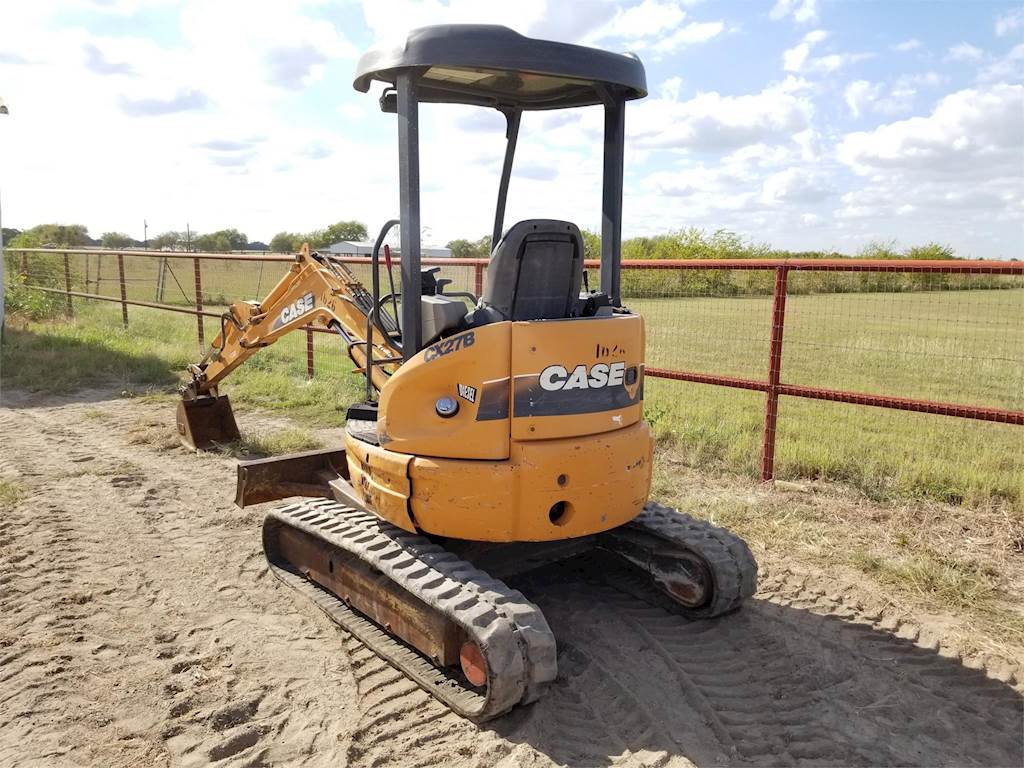 2008 Case CX27B ZTS Mini Excavator For Sale, 3,298 Hours | Kemp, TX ...
