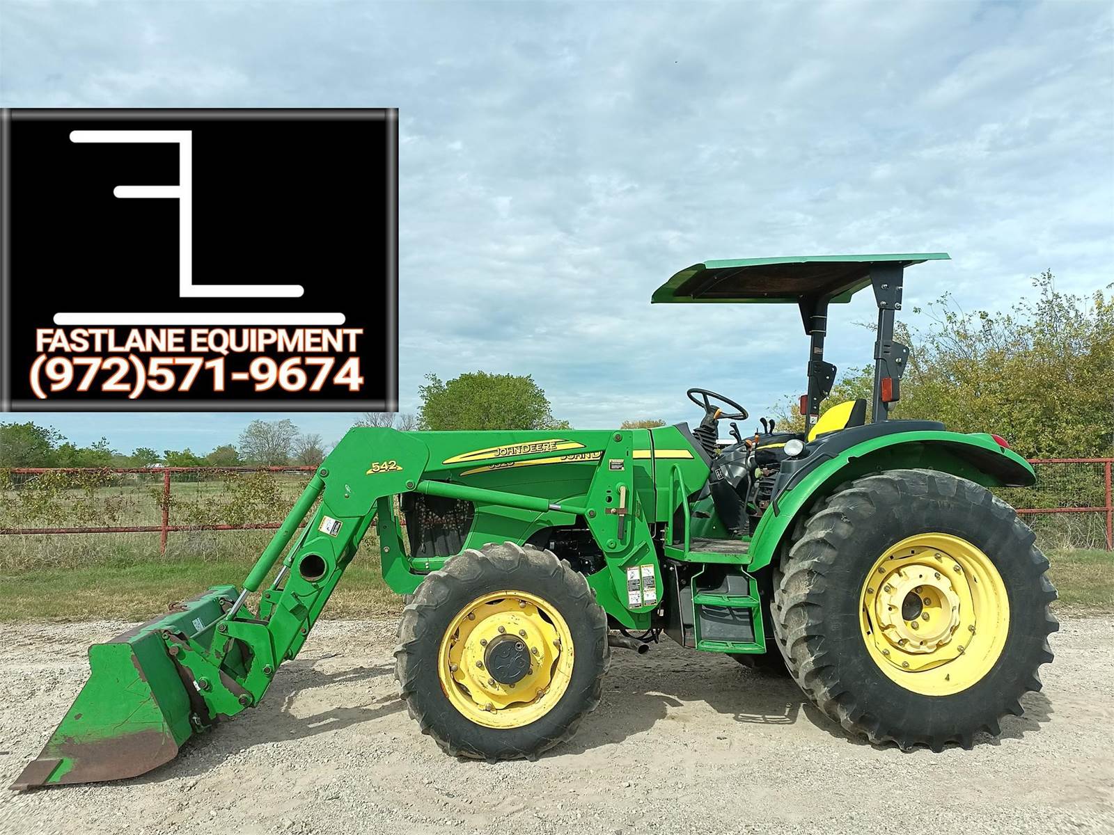 2006 John Deere 5525 Tractor For Sale, 3,450 Hours | Kemp, TX | 0034 ...
