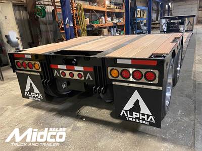 2025 ALPHA HD A70HDGC-M Mini Deck Double Drop Trailer, IA, AZ, New ...