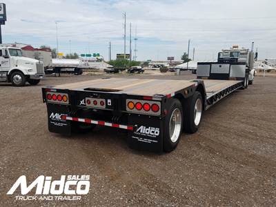 XL Specialized 80MED 40 TON DOUBLE DROP DETACHABLE GOOSENECK EXTE ...