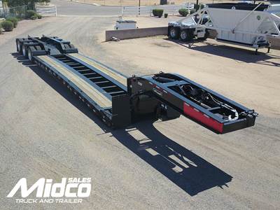 2023 Brandt C550-55 TON HYDRAULIC DETACHABLE NECK LOWBOY Lowboy Trailer ...
