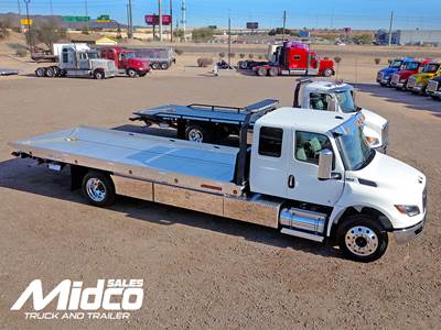 2025 International MV607 Extended Cab Rollback Tow Truck - Jerr-Dan ...