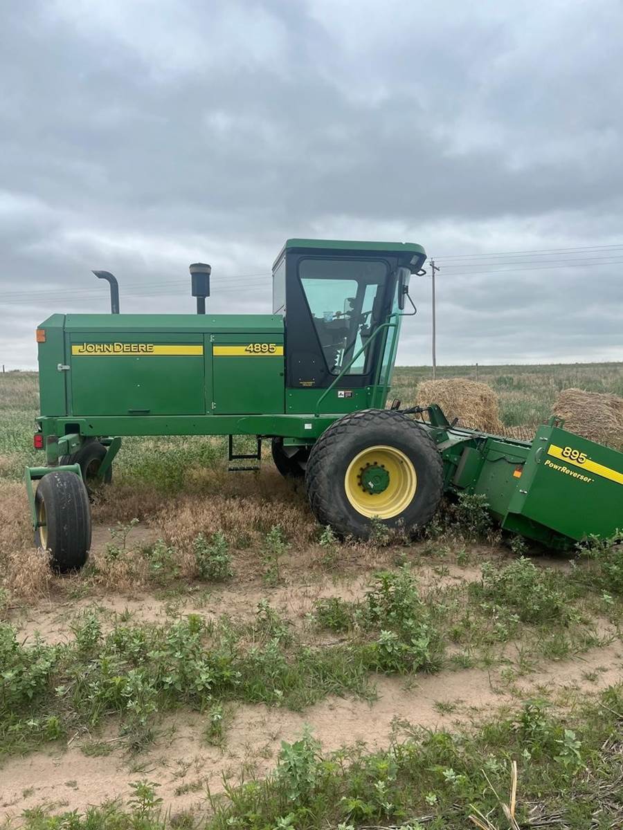 2003 John Deere 4895 Mower Conditioner For Sale, 1,870 Hours | Yuma, CO ...