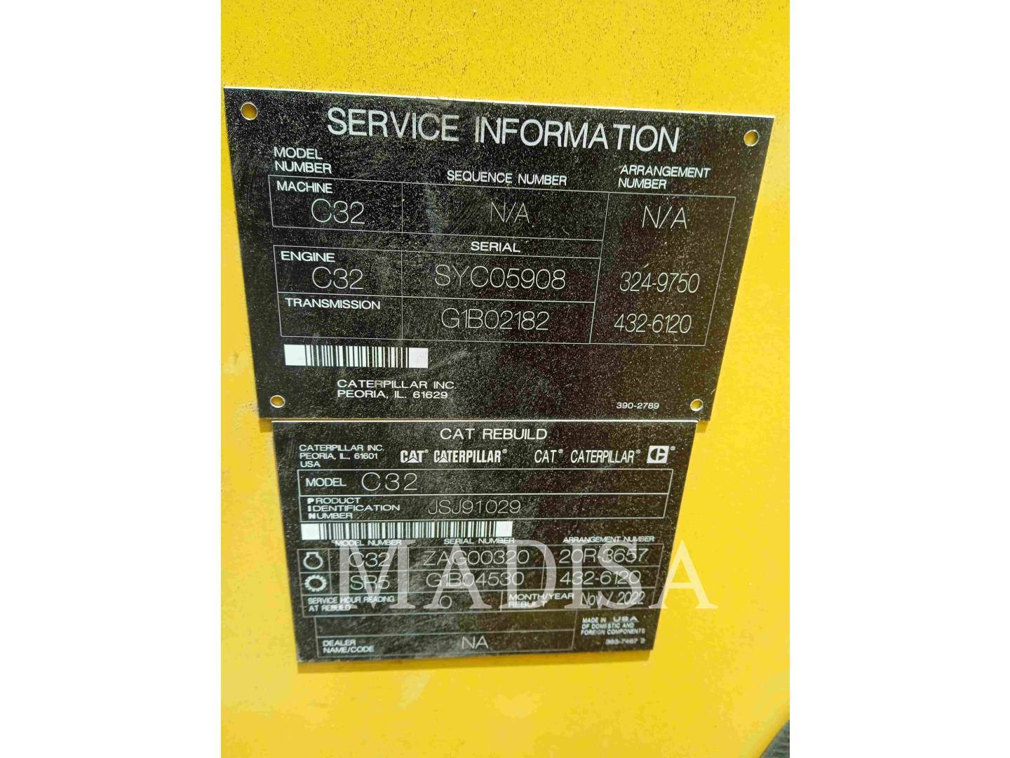 2022 Caterpillar C32 EPG Engine For Sale, 1 Hours | Tlalnepantla De Baz ...