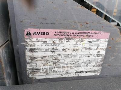 2017 Jungheinrich ETR345 Forklift For Sale, 1,277 Hours | Reynosa ...