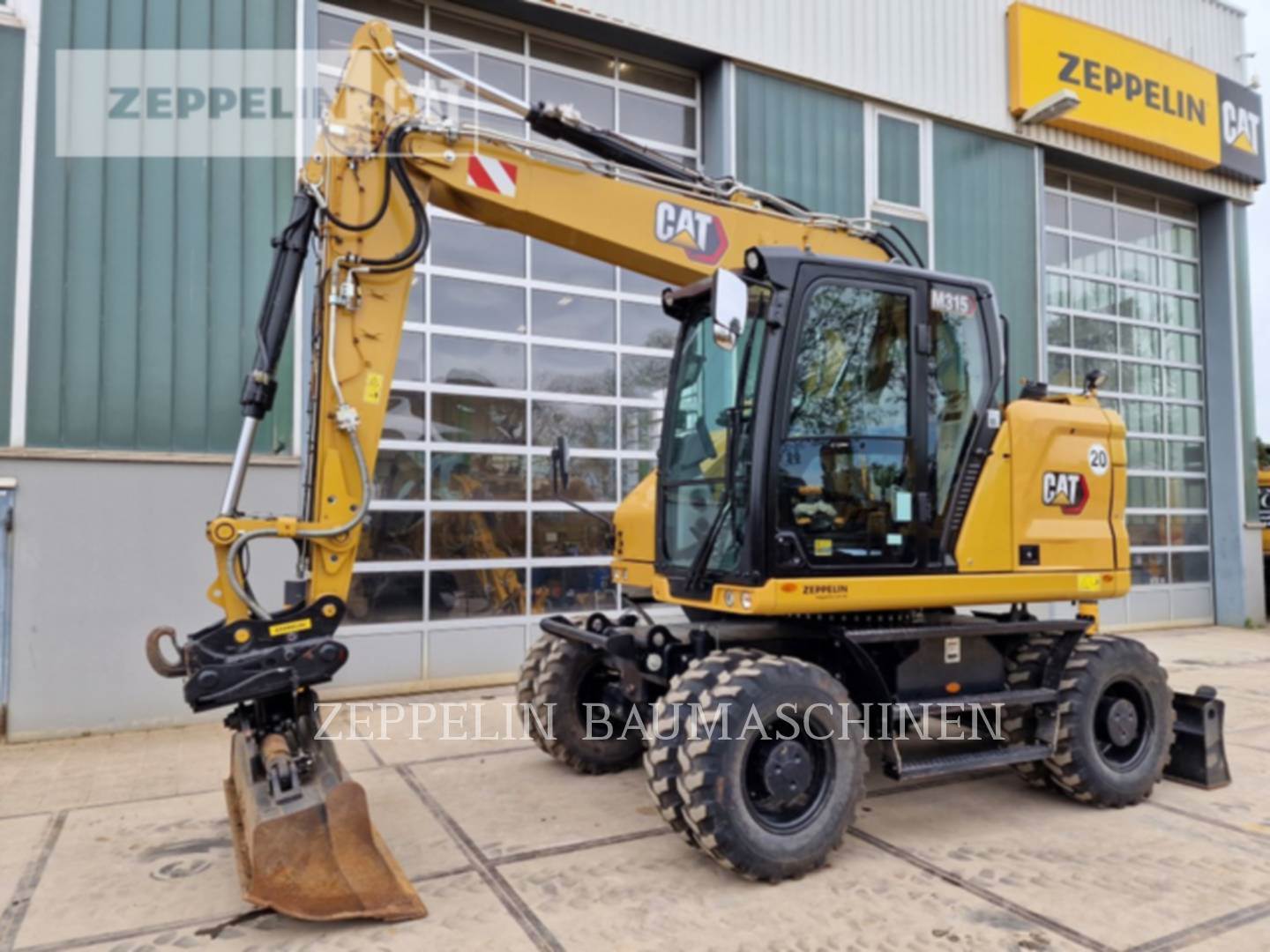 2022 Caterpillar M315-07A Wheeled Excavator For Sale, 1,174 Hours ...