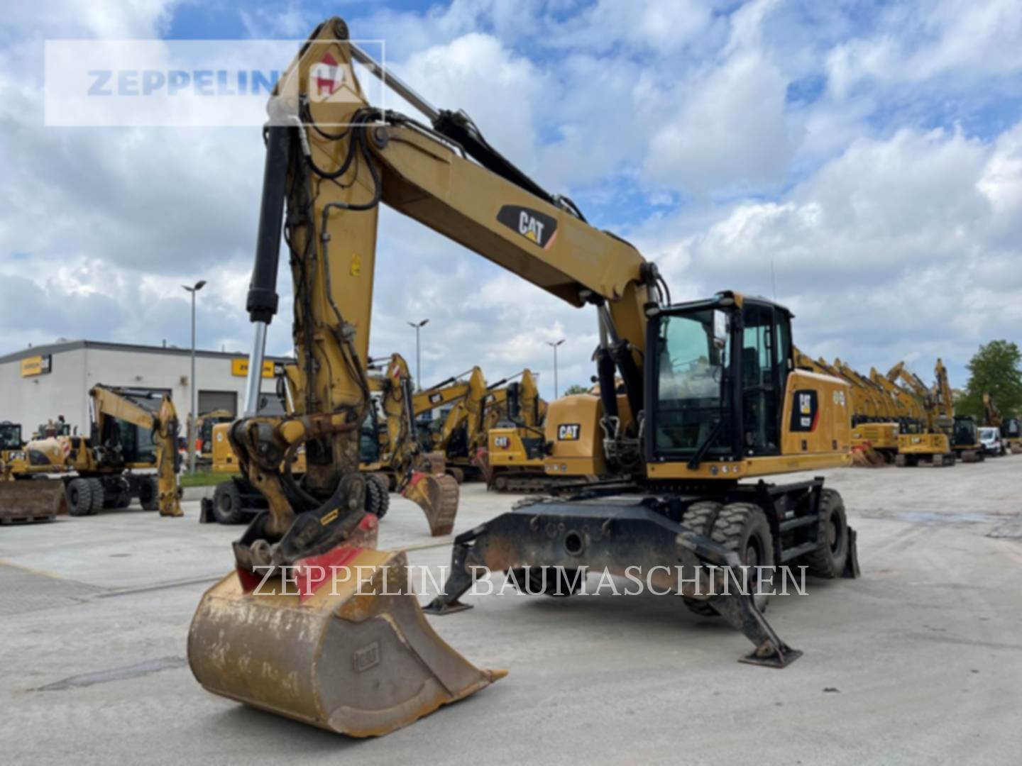 2018 Caterpillar M322F Wheeled Excavator For Sale, 5,848 Hours ...