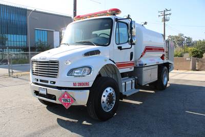 2011 Freightliner M2 1,800 Gal Jet A / Diesel Fuel Tanker Refueler ...