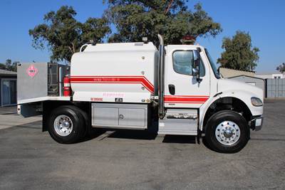 2011 Freightliner M2 1,800 Gal Jet A / Diesel Fuel Tanker Refueler ...