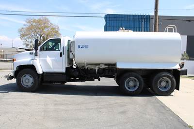 2003 Chevrolet C8500 Stainless Steel 3500 Gal Klein Water Tank Truck ...