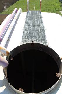 2003 Chevrolet C8500 Stainless Steel 3500 Gal Klein Water Tank Truck ...