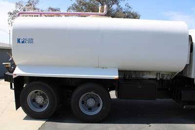 2003 Chevrolet C8500 Stainless Steel 3500 Gal Klein Water Tank Truck ...