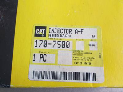 Caterpillar 170-7500 Injector For Sale - 100 Mile House, BC - Wyatt's ...