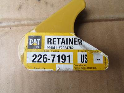 Caterpillar 226-7191 Retainer For Sale | 100 Mile House, BC, Canada ...
