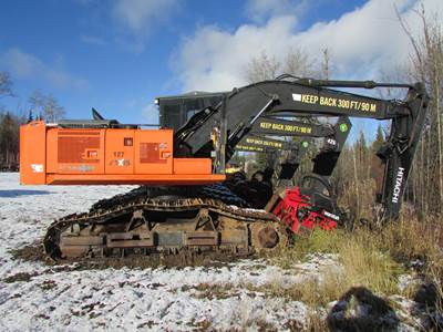2013 Hitachi ZX210F-3 Logging Processor For Sale - 100 Mile House, BC ...