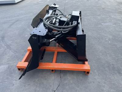 Bedrock Mini Hydraulic Excavator/Skid Steer Loader 6 Way Blade, 79in ...
